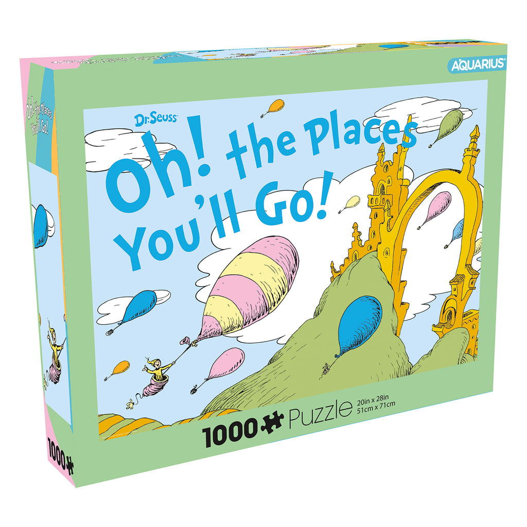 Oh, The Places You'll Go! - Balloon Dr Seuss 1000pc Puzzle — COOKIE JAR