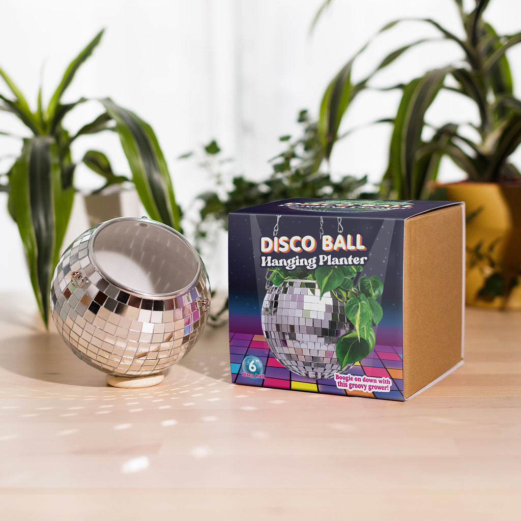 Bubblegum Stuff - Disco Ball Hanging Planter — COOKIE JAR