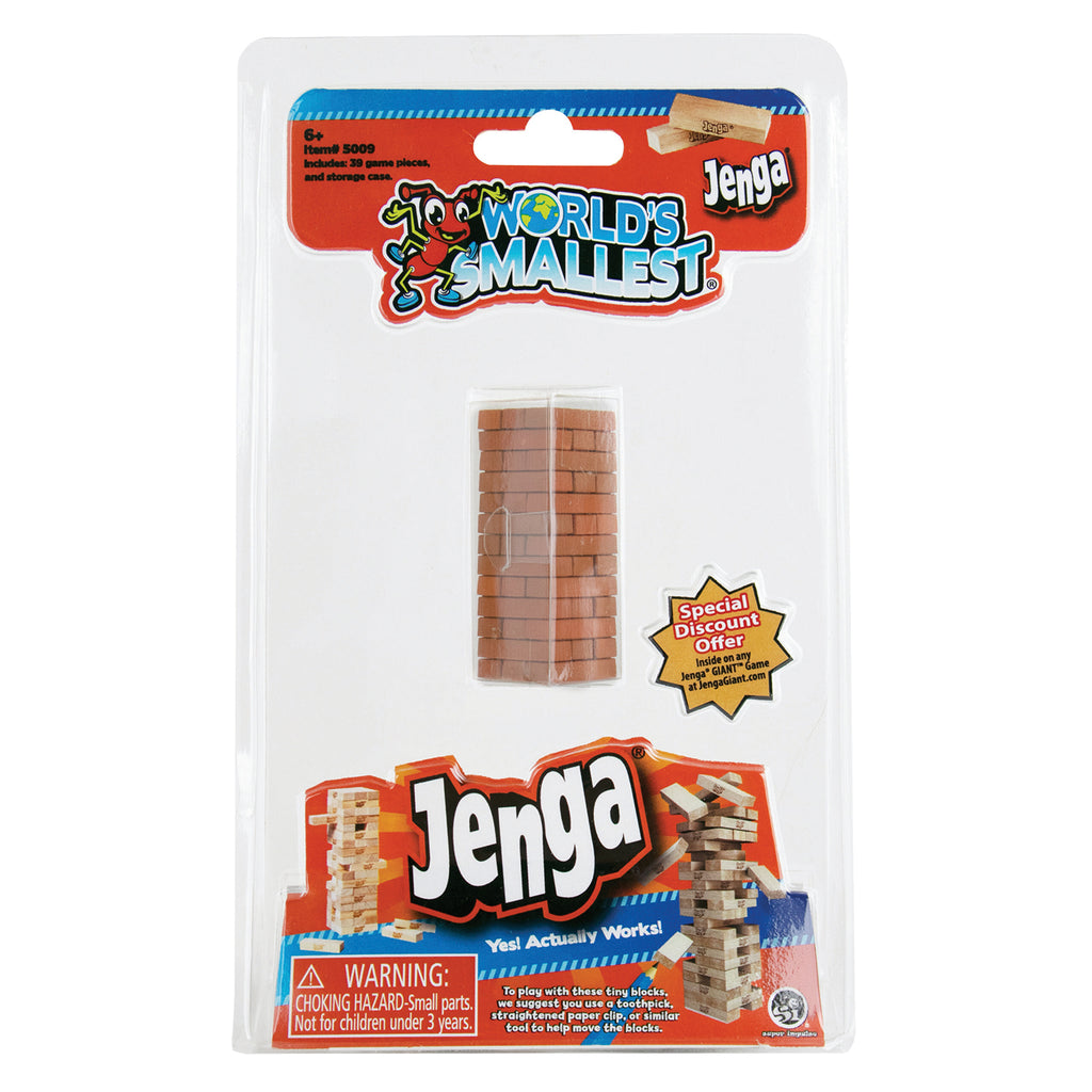 World's Smallest Jenga — COOKIE JAR