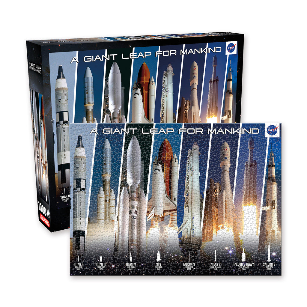 NASA Rocket Grid 1000pc Puzzle — COOKIE JAR