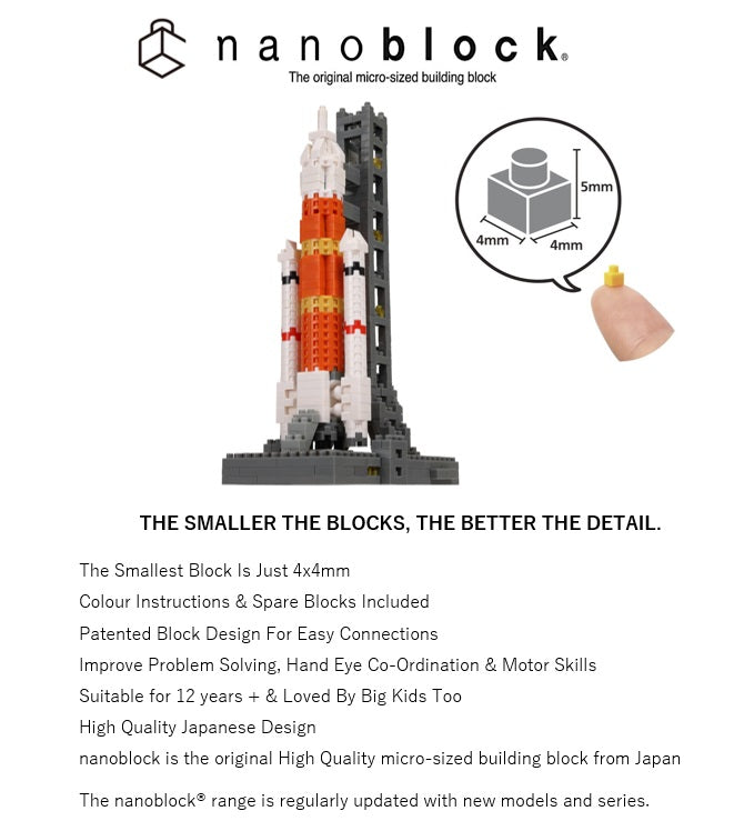 Nanoblock - Rocket & Launch Pad — COOKIE JAR