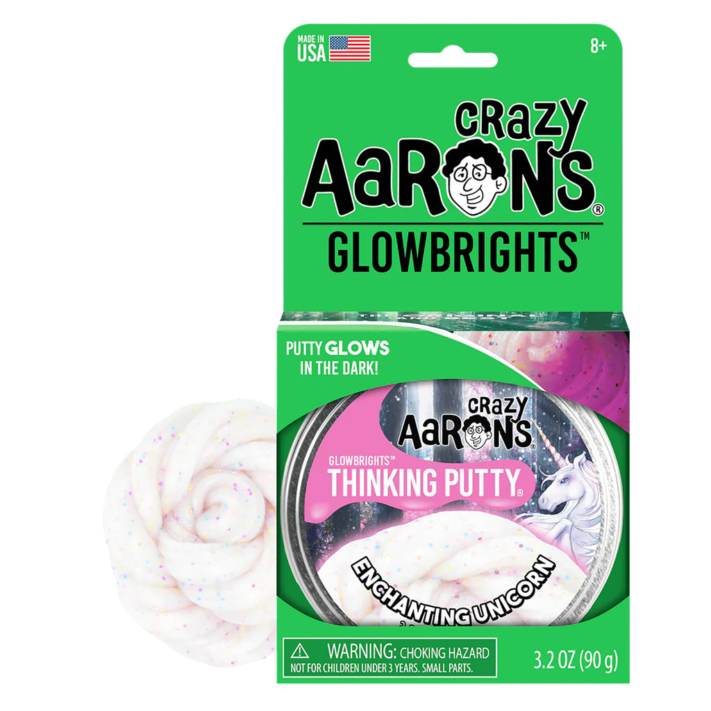 Crazy Aaron's - Enchanting Unicorn - Glowbrights Putty — COOKIE JAR