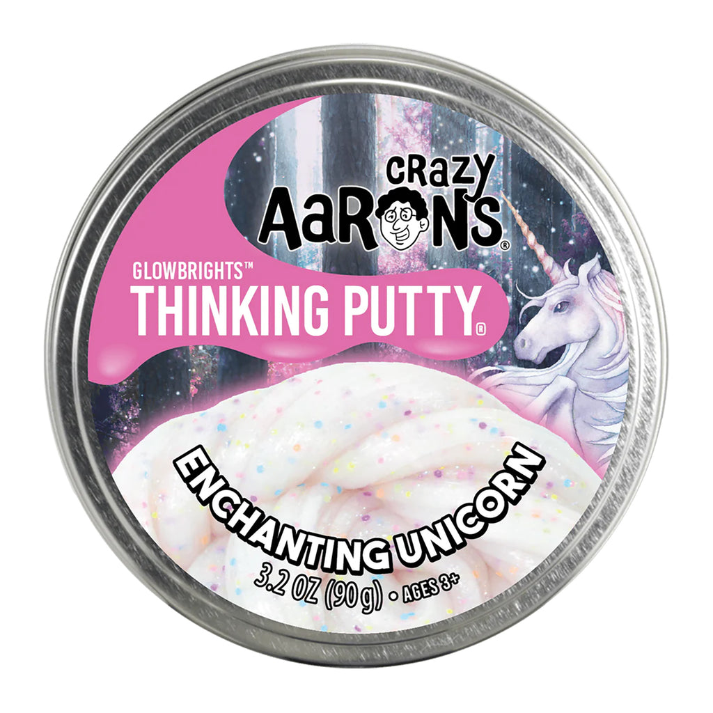 Crazy Aaron's - Enchanting Unicorn - Glowbrights Putty — COOKIE JAR