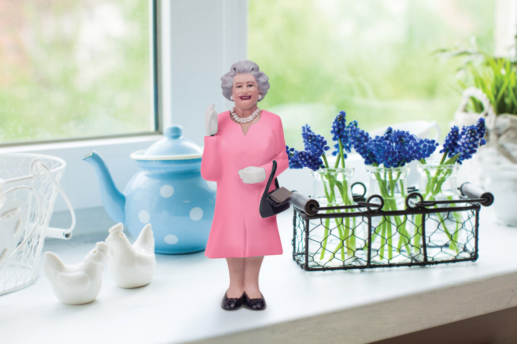 Kikkerland Solar Waving Queen — COOKIE JAR