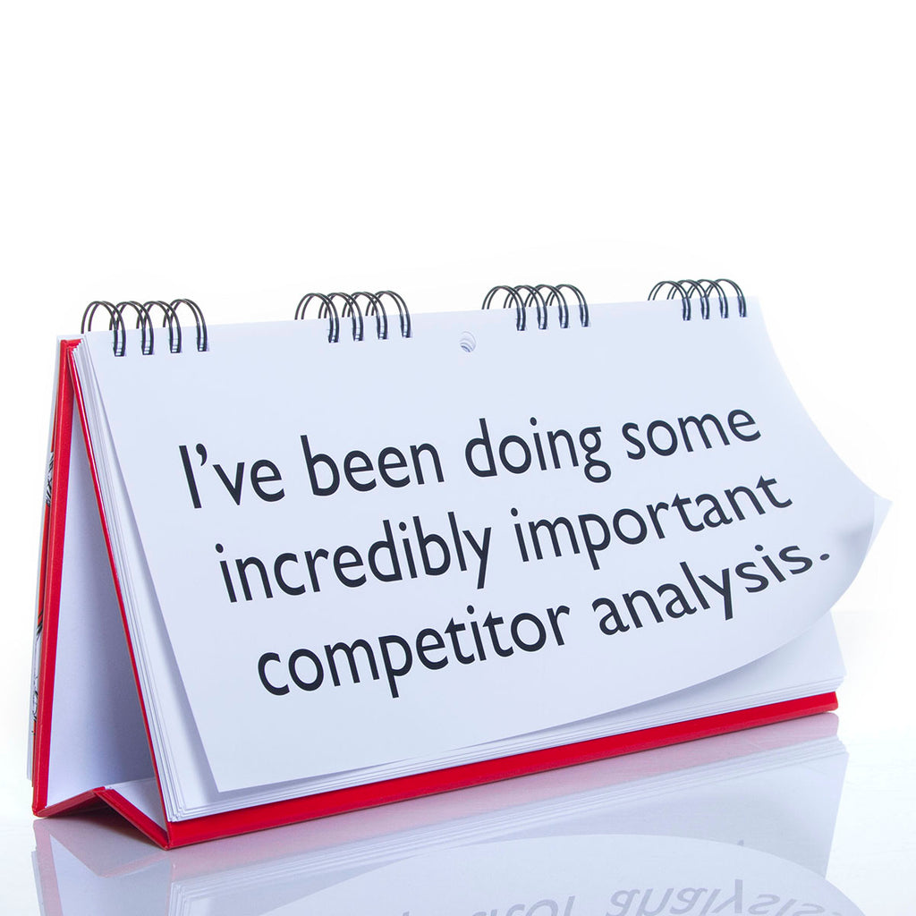 Office Excuses Flip Book — COOKIE JAR