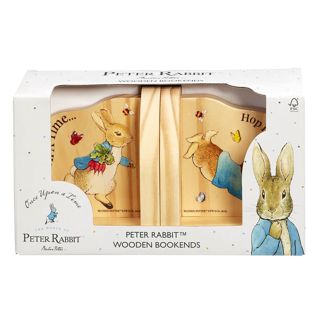 Peter Rabbit - Wooden Bookends — COOKIE JAR