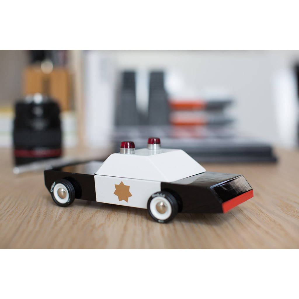 Candylab - Police Cruiser Wood Toy Car — COOKIE JAR