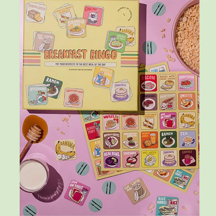 Breakfast Bingo COOKIE JAR breakfast-bingo-cookie-jar