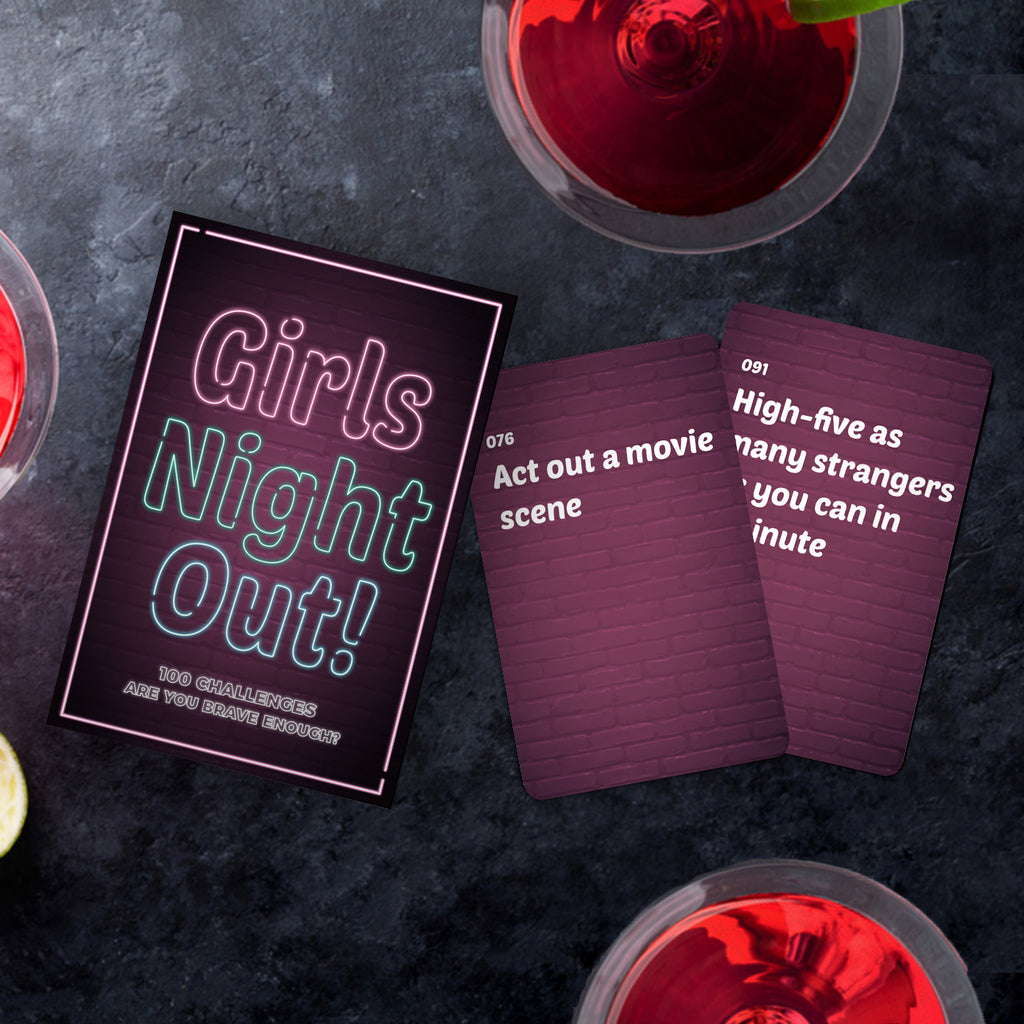 Girls Night Out Challenge Cards — COOKIE JAR
