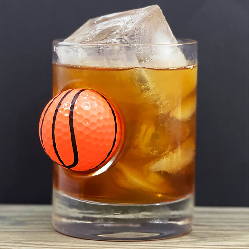 "Good Shot" Whisky Sports Glass - Basketball Ball — COOKIE JAR