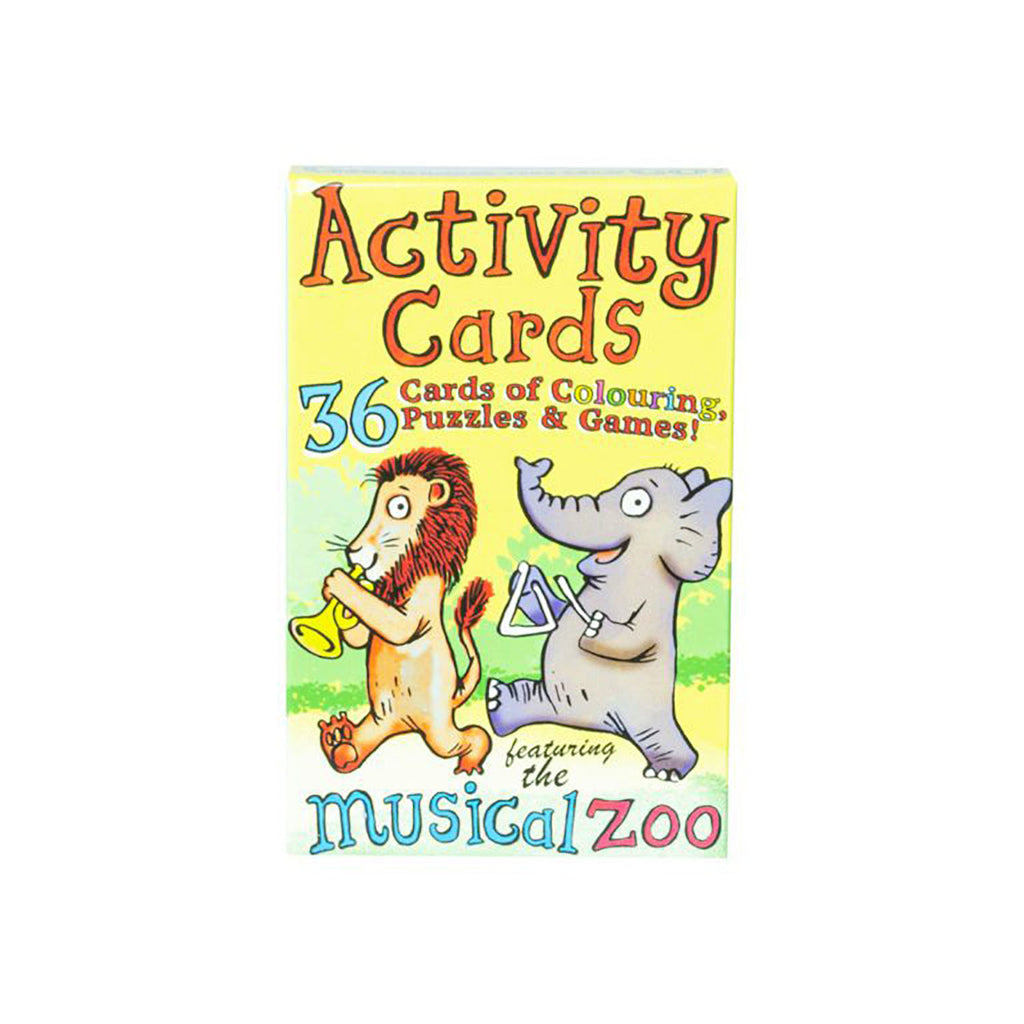 Musical Zoo Activity Cards — COOKIE JAR