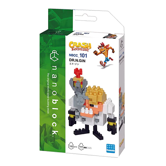 Nanoblock - Crash Bandicoot - Dr.N. Gin — COOKIE JAR