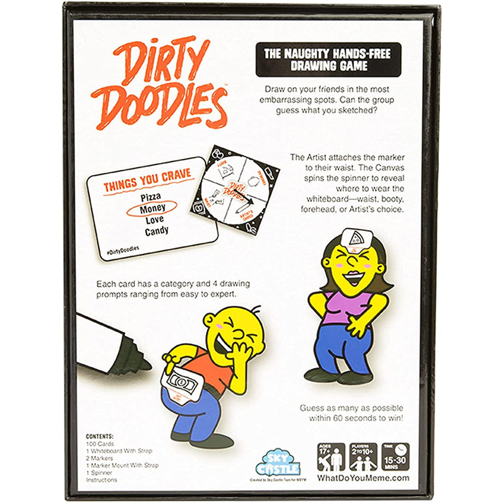 Dirty Doodles Cookie Jar